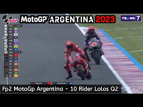 Hasil MotoGP Hari ini | Latihan Bebas 2 MotoGP Argentina 2023 - FP2 MotoGP Argentina 2023 - YouTube