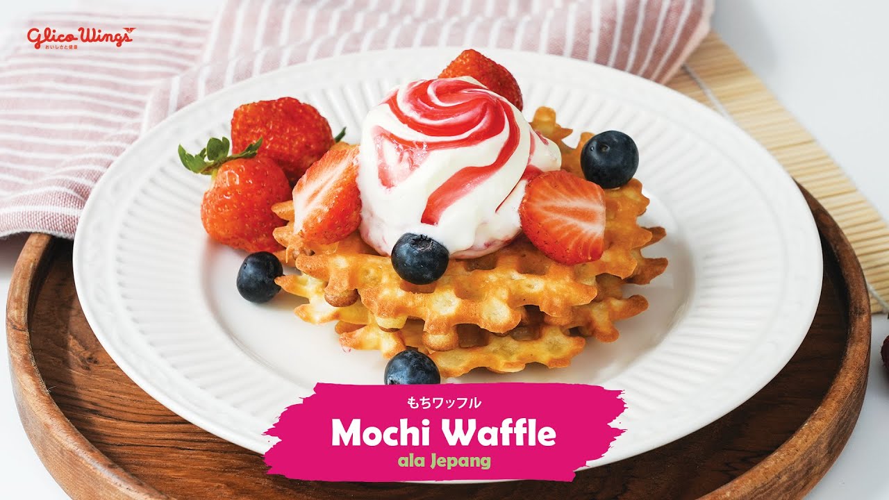 Hanya 5 langkah mudah, resep MOCHI WAFFLE Crispy Outside and Chewy ...