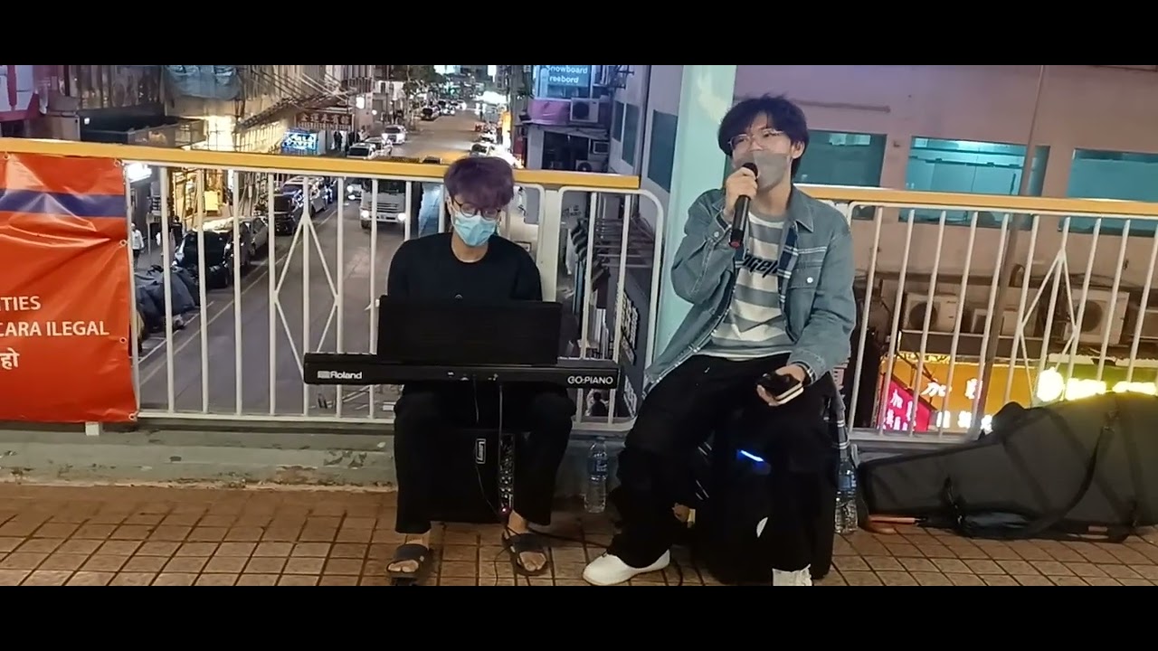 5-11-2022 旺角 Tango_Zhou hugo_1999 Busking 🎶 🎤 🎹 - YouTube