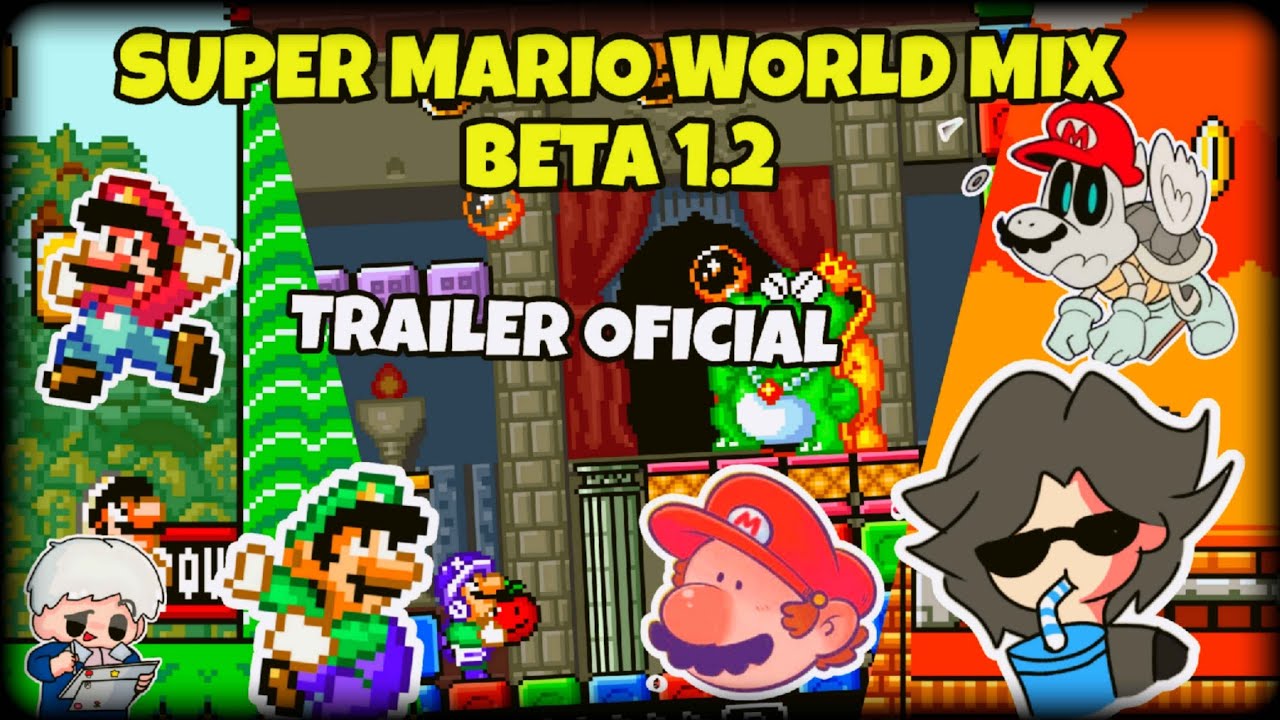 Súper Mario World Mix Trailer | Beta v1.2 Publica - YouTube
