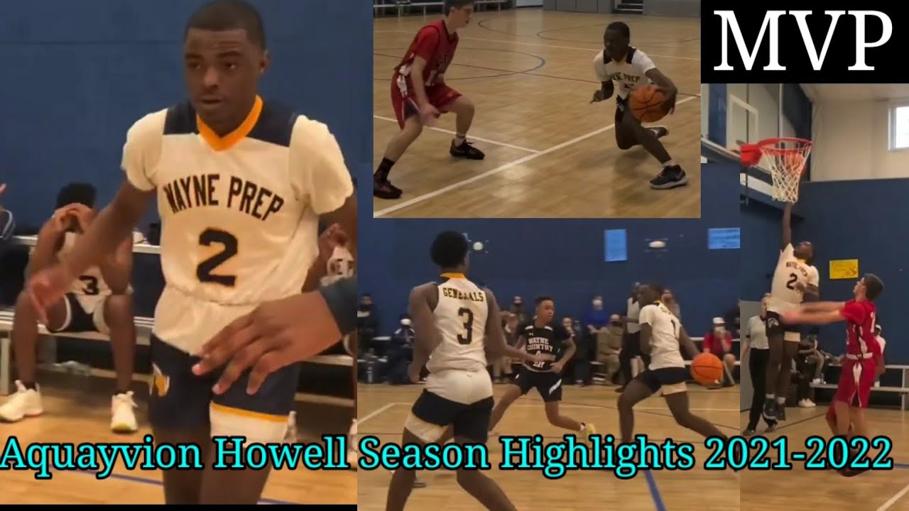 Aquayvion Howell Season Highlights JV MVP Wayne Prep Academy Generals ...