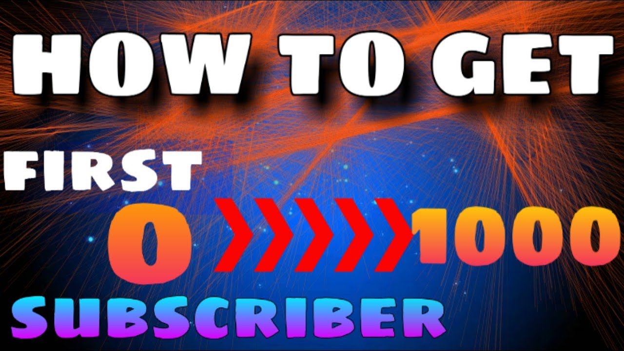 How to get first 1000 subscriber in 10 days || MâjôrST|| how to get ...
