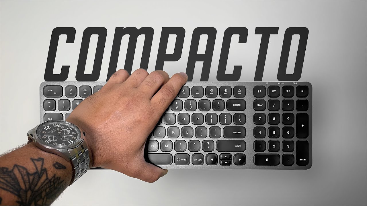 Satechi Compacto: A alternativa PERFEITA ao Magic Keyboard da Apple ...