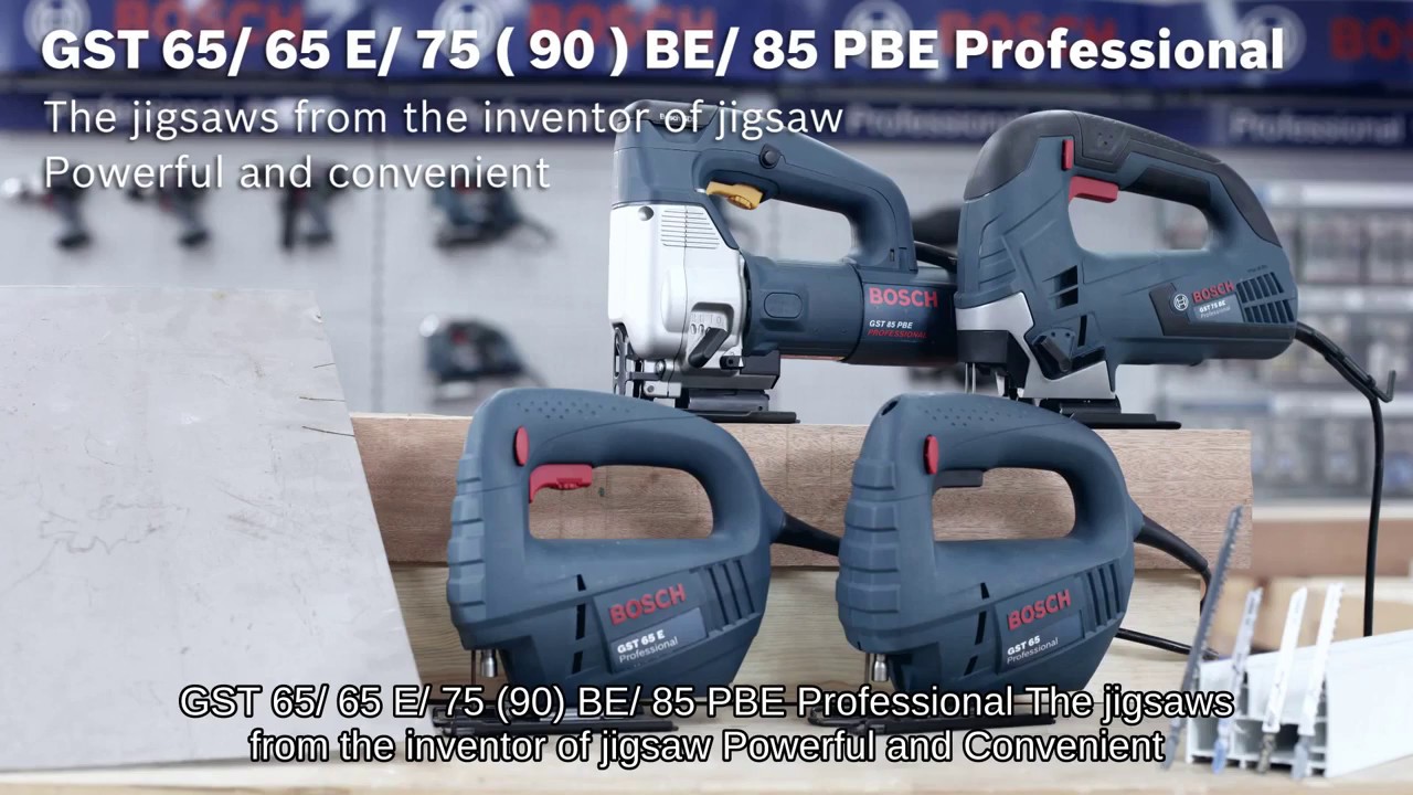 Bosch Jigsaw GST 65, GST 65 E, GST 75, GST 90 BE, GST 85 PBE ...