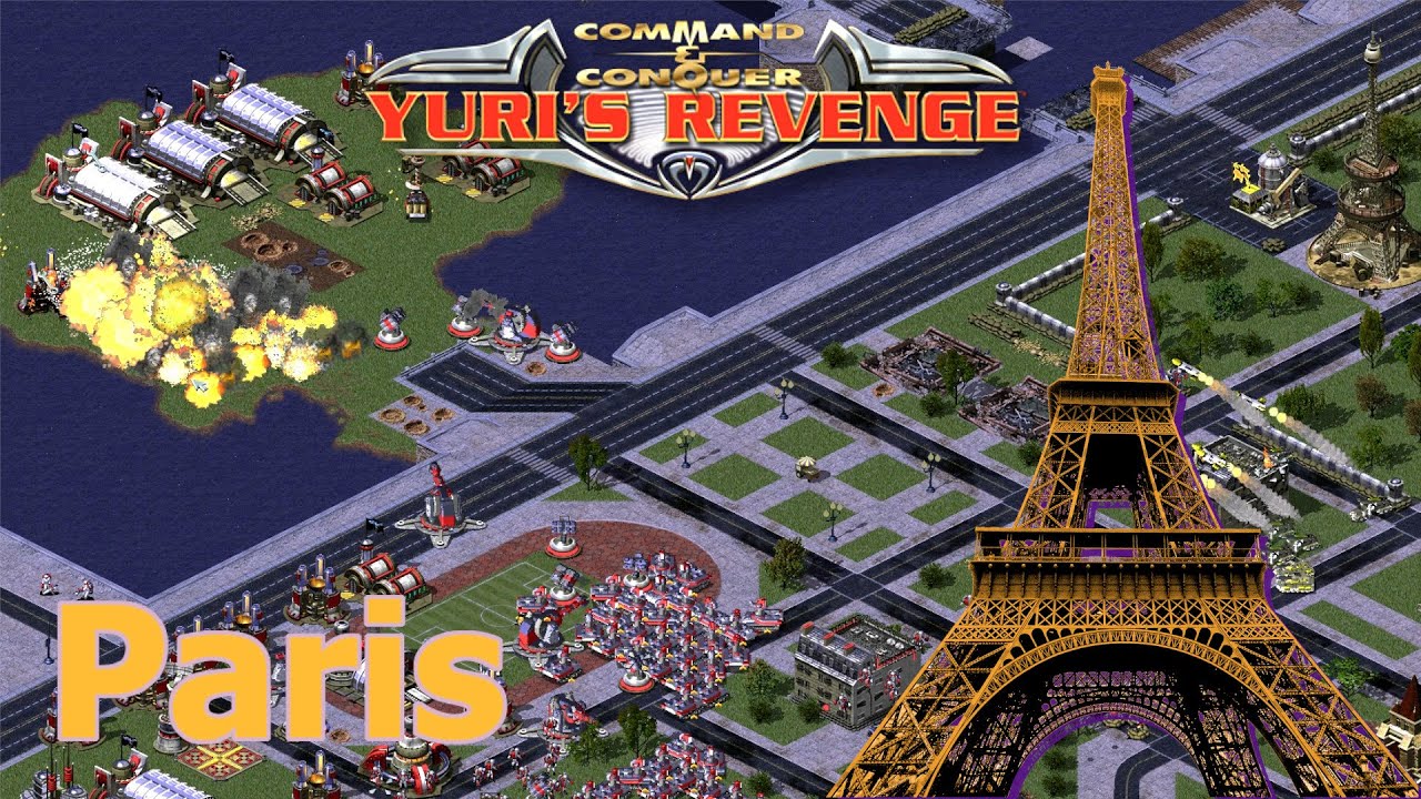 Red Alert 2 Yuri's Revenge Paris Revisited - YouTube