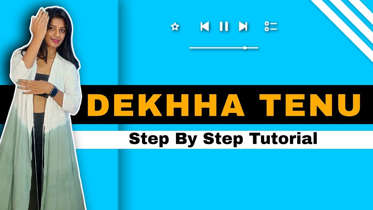 Dekhha Tenu Dance Tutorial | Mr & Mrs Mahi | Dekha tenu step by step ...