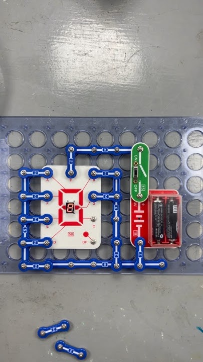 7 Segment Display Showing E 7segmentdisplay Electronics Diy Arduino Shorts Youtube