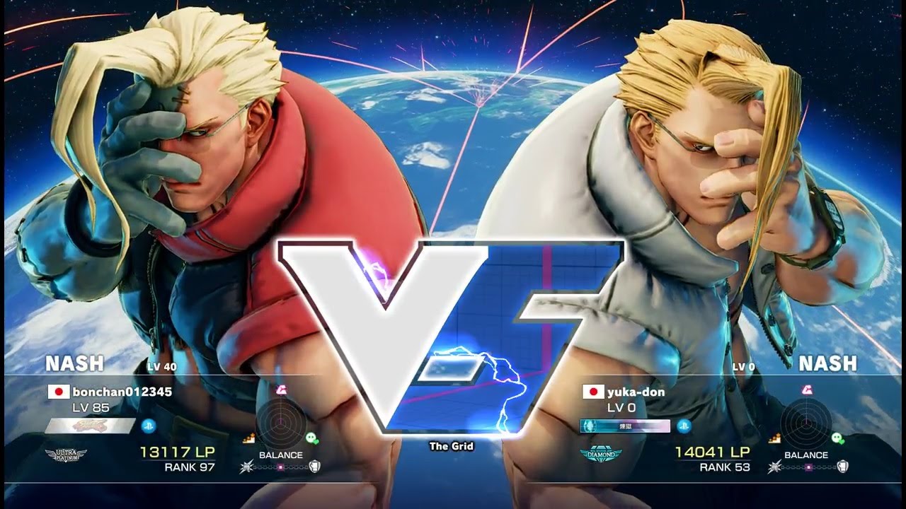 Bonchan (Nash) vs Yukadon (Nash) [sf5] ボンちゃん （ナッシュ） vs ゆかどん （ナッシュ） [スト5 ...