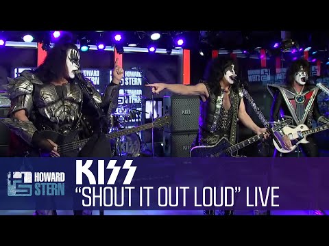 KISS “Shout It Out Loud” Live on the Stern Show
