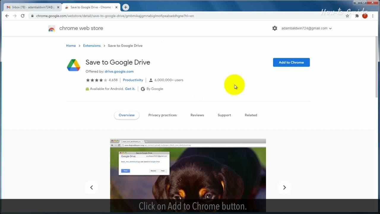 How to Save Your Gmail Emails to Google Drive :Tutorial - YouTube