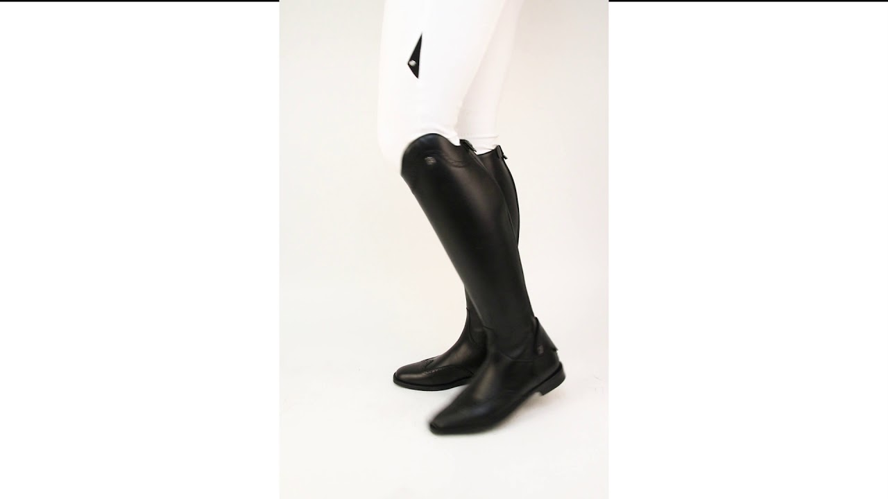 Cavallo Reitstiefel Saltaris (Farbe black) als 180° Ansicht - YouTube