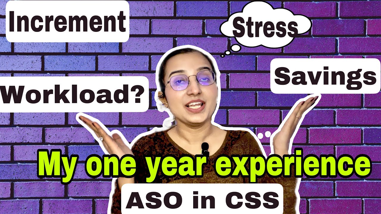 My one year experience as ASO in CSS🔥||SSC CGL||English subtitles # ...
