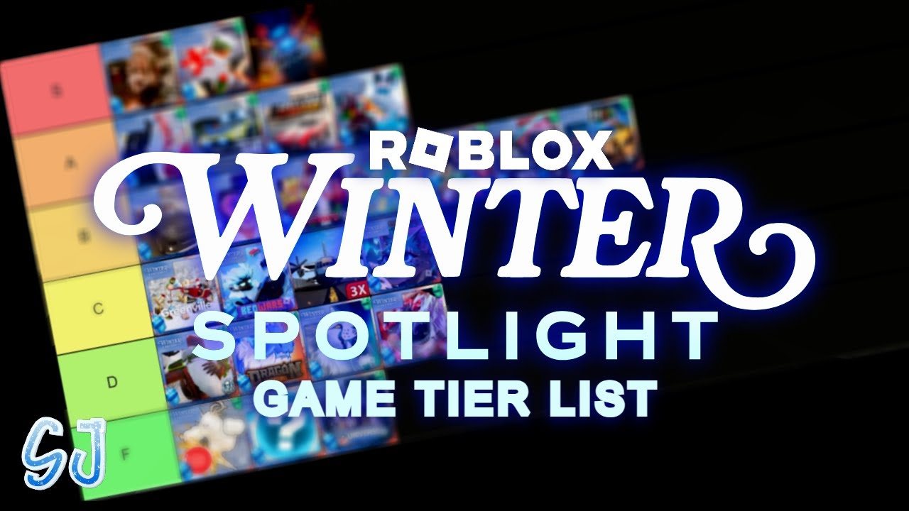 Creating a Winter Spotlight Games Tier List - YouTube
