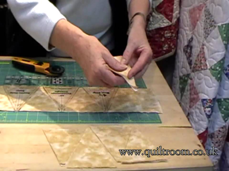 Using Creative Grids kaleidoscope Double Strip Ruler - YouTube