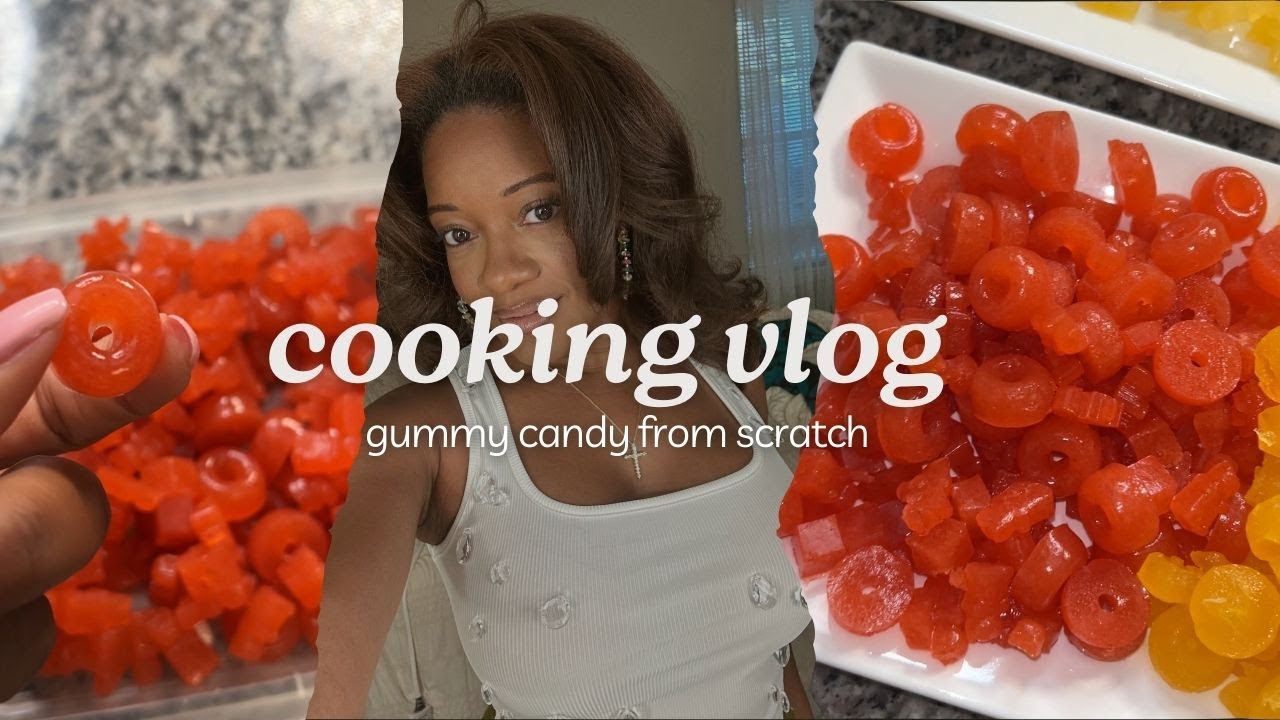 cooking vlog | gummy bears from scratch | taking a leap of Faith - YouTube