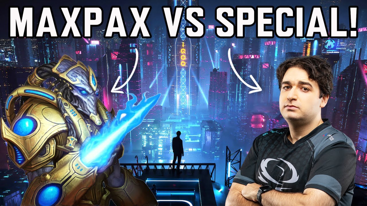 StarCraft 2: MAXPAX vs SPECIAL - ESL Open Cup #116 Americas - YouTube