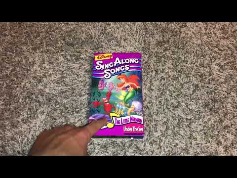 My Extremely Rare Disney’s Sing Along Songs VHS Collection