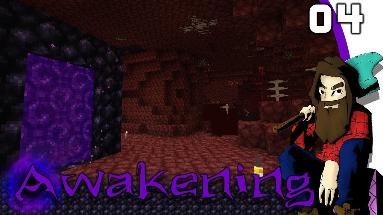 [Minecraft] AWAKENING #04 - Le Nether - YouTube