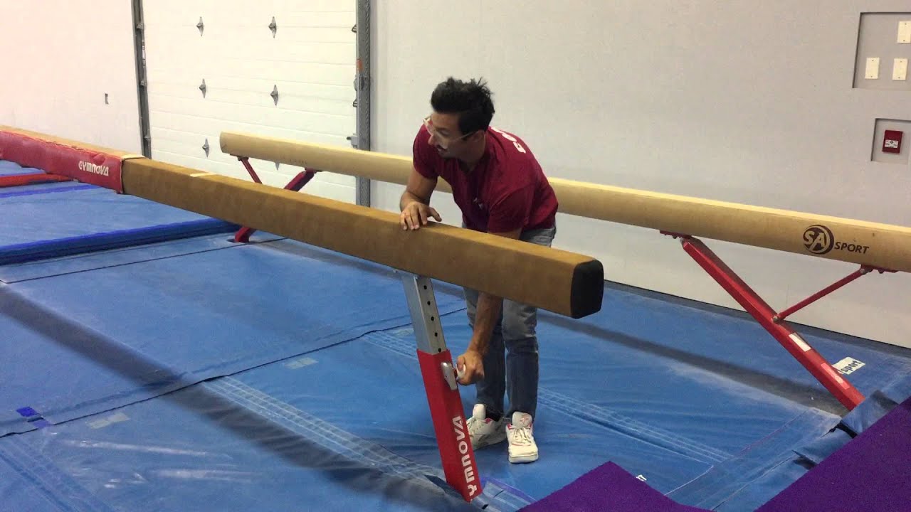 How to Adjust a Gymnova Beam - YouTube