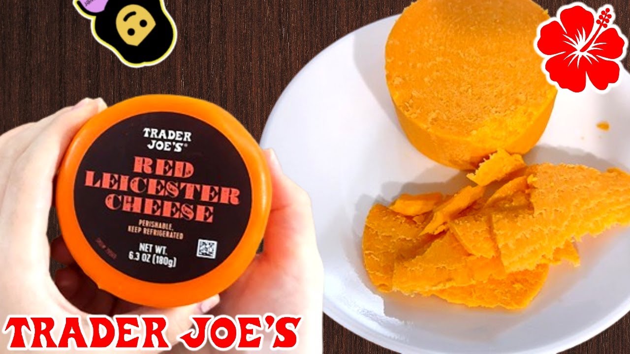 Red Leicester Cheese - Trader Joe’s Product Review - YouTube