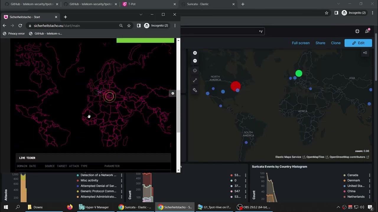 T-Pot Honeypot Framework Installation step by step guide - YouTube