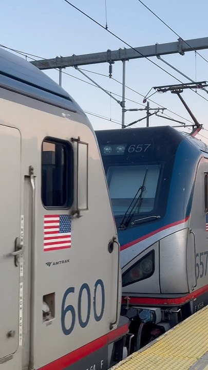 ACS64s #657, & #600 Lead Amtrak #67! #shorts #amtrak - YouTube