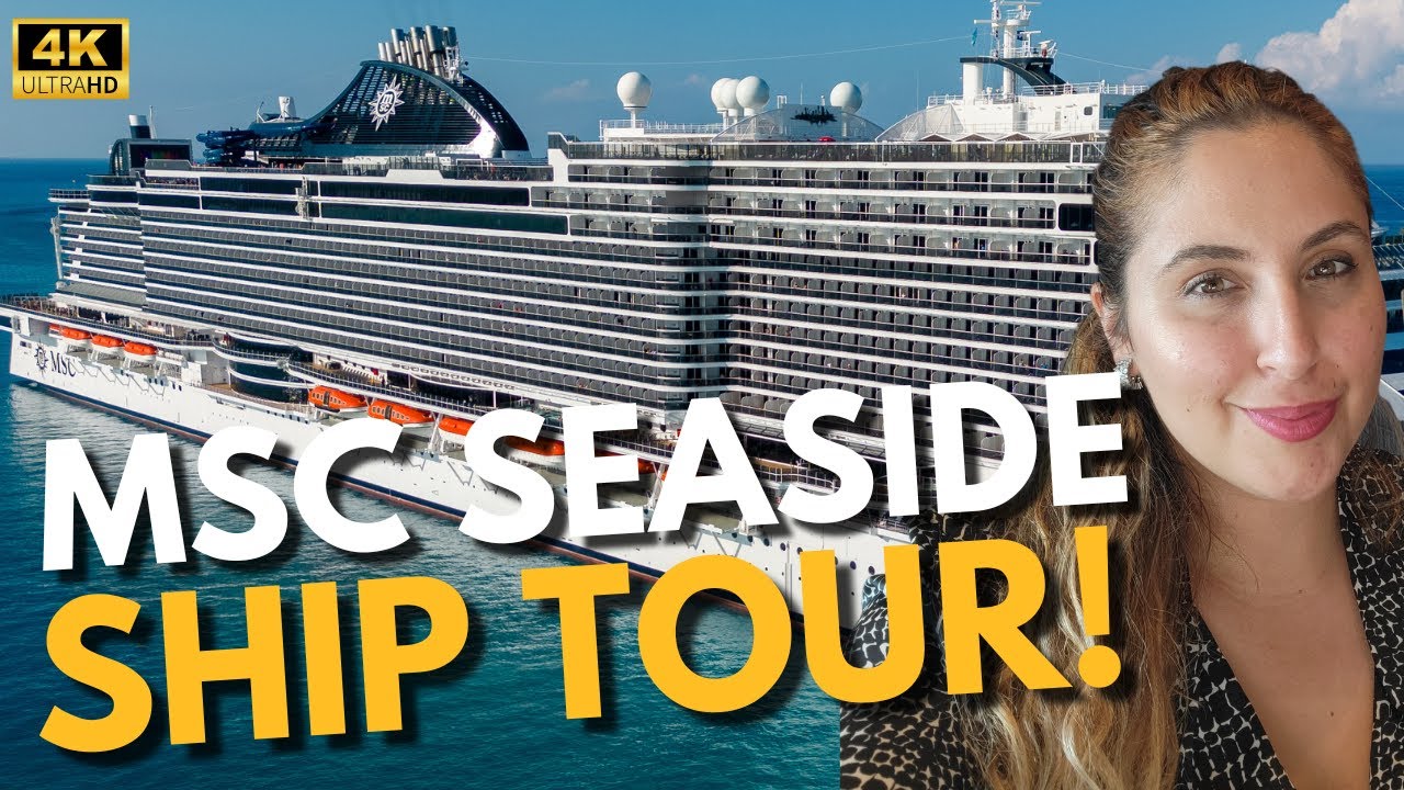 MSC Seaside Full Ship Tour, 2023 Review & BEST Spots, MSC Cruises - YouTube