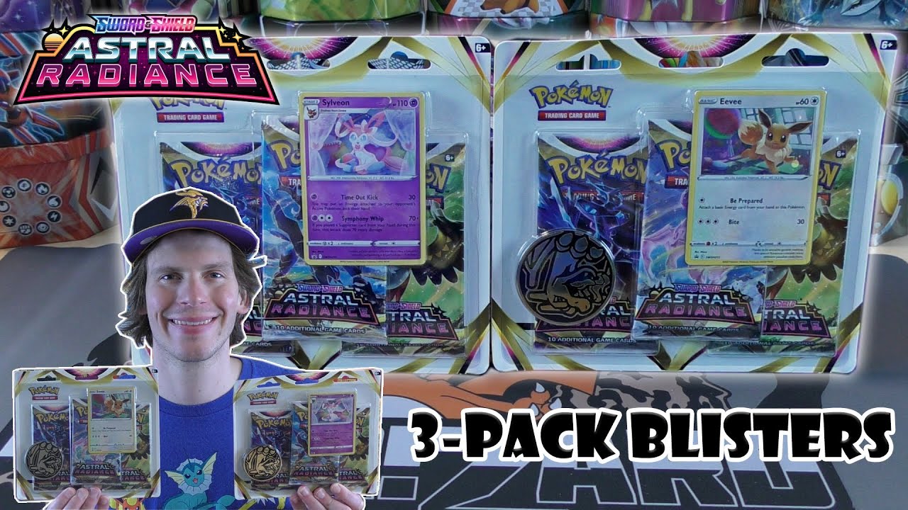 Astral Radiance 3 Pack Blister Opening - YouTube