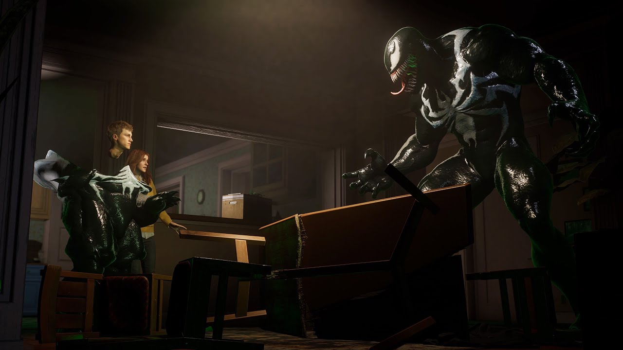 Marvel's Spider-Man 2 PS5 Venom vs Scream mids - YouTube