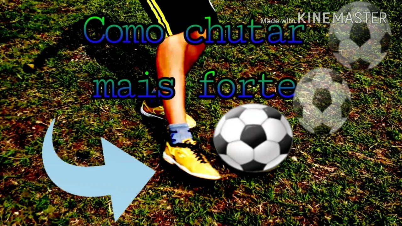 Como chutar mais forte e com *efeito* - YouTube