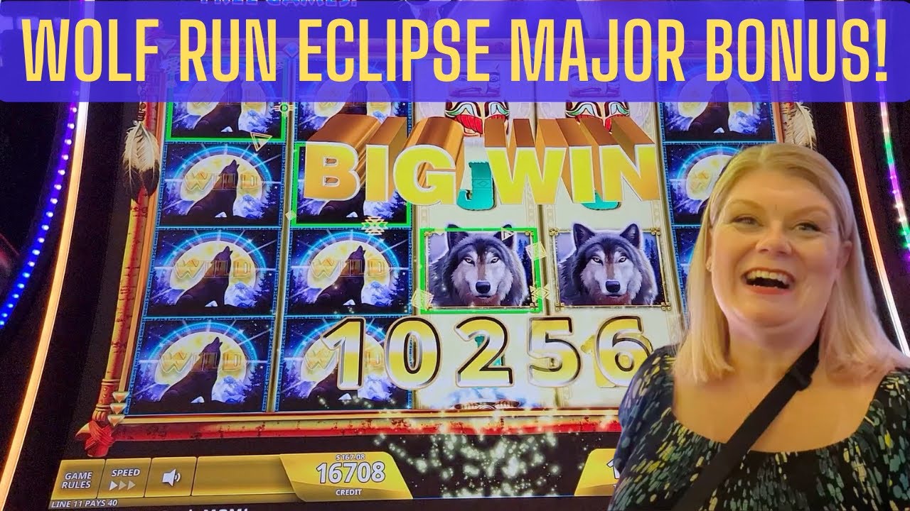 Wolf Run Eclipse 🐺 MAJOR BONUS SPINS @Park MGM! 3 guaranteed WILD REELS on EVERY SPIN! 🎰 - YouTube
