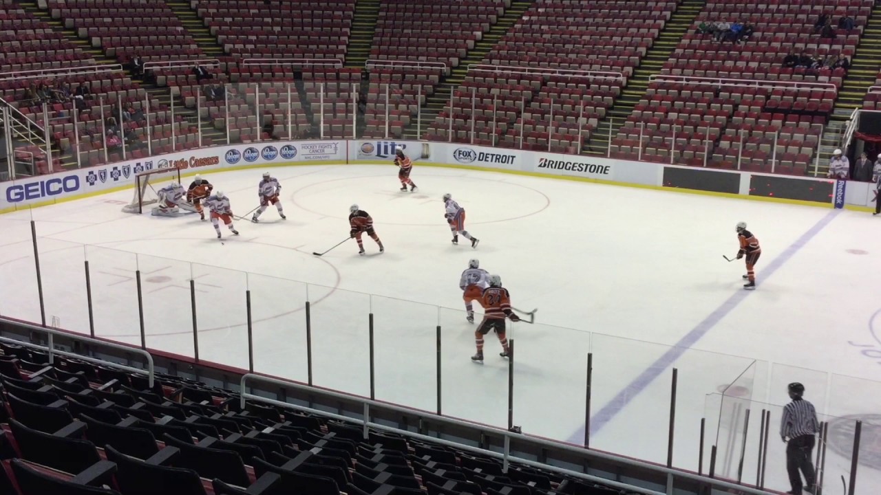 Compuware vs Little Caesars U18, Period 1 - Nov 7, 2016 - Joe Louis ...