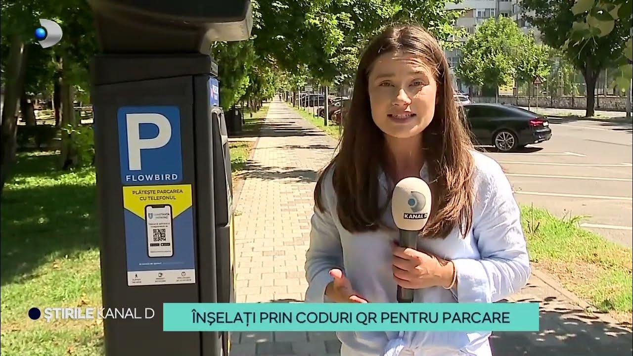 Stirile Kanal D - Inselati prin coduri QR pentru parcare | Editie de pranz - YouTube