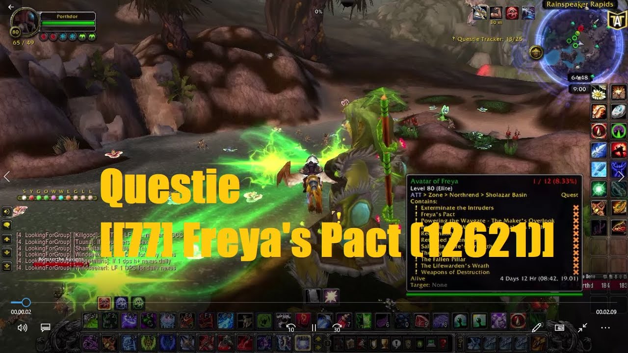 WORLD OF WARCRAFT [77] Freya's Pact (12621)] - YouTube