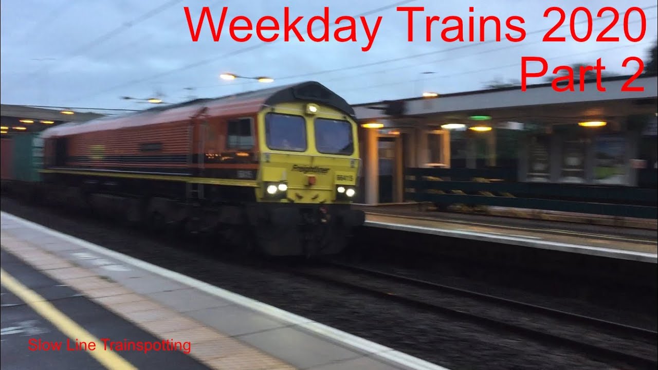Weekday Trains 2020 Part 2 (4th August- 7th September) - YouTube