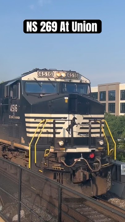 NS 269 At Union #trains #railfan #norfolksouthern - YouTube