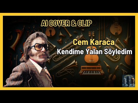Cem Karaca - Kendime Yalan Söyledim (AI Cover & Clip)