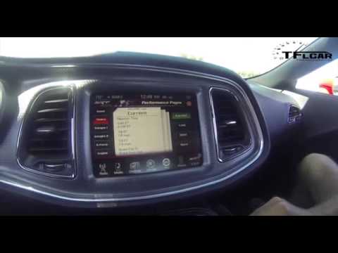 2015 Dodge Challenger Hellcat race ready dashboard Performance Pages ...