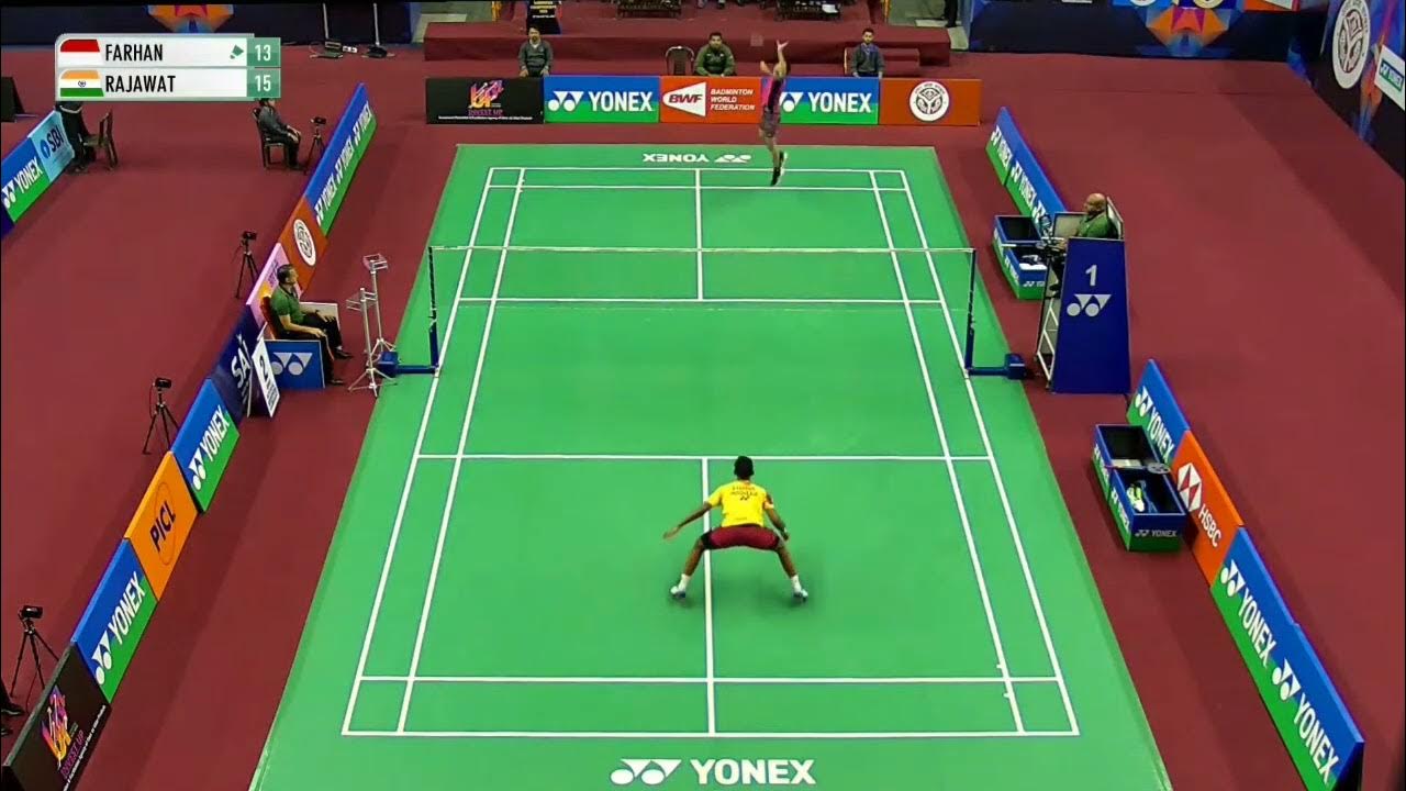 Alwi Farhan (INA) vs Priyanshu Rajawat (IND) | MS-QF | Syed Modi India International 2023 - YouTube