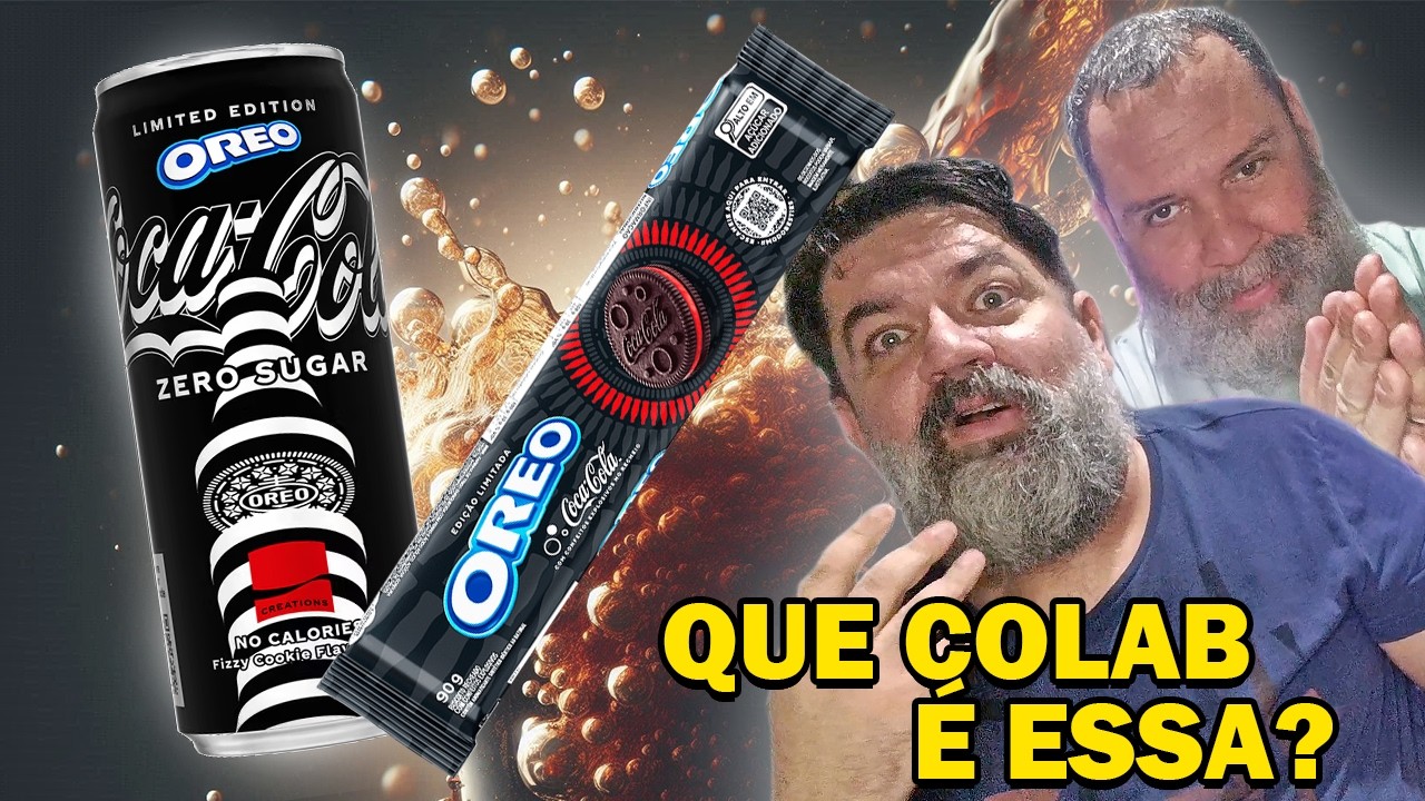 PROVAMOS OREO SABOR COCA-COLA E COCA-COLA SABOR OREO! DV 483 - YouTube