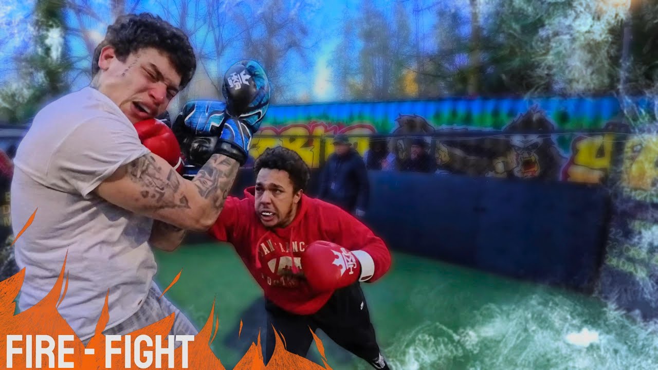 Insane FIRE-FIGHT : Short Temper vs Magic K - YouTube