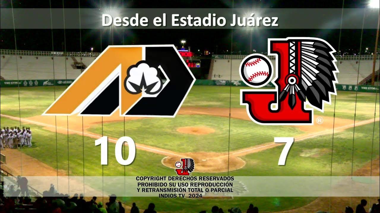 Algodoneros de Delicias vs Indios de Ciudad Juárez - YouTube