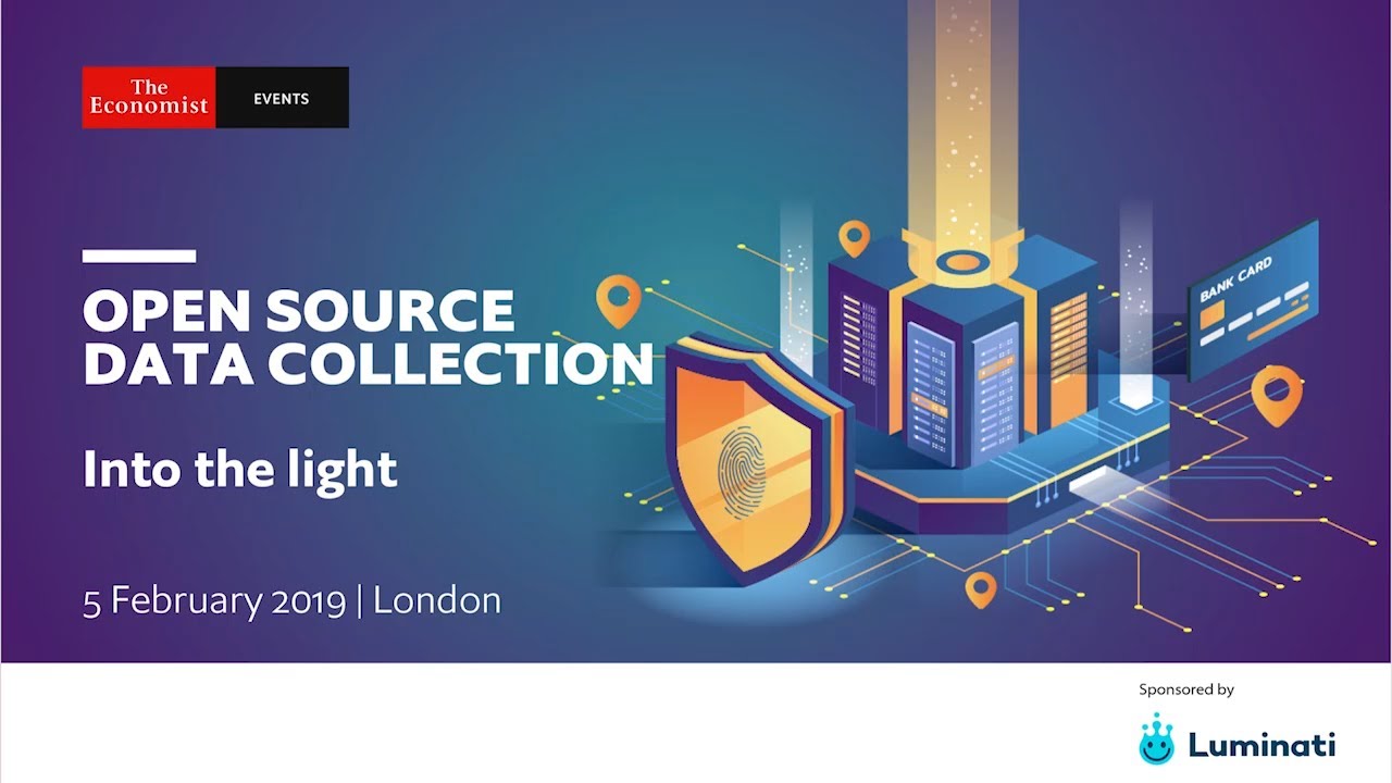 Open Source Data Collection | Panel by The Economist | Luminati ...