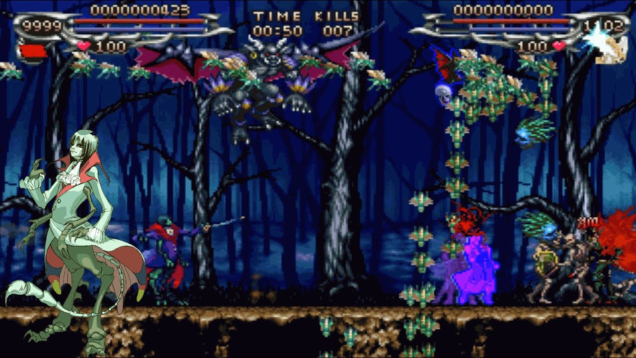 Serio's Castlevania Fighter Abaddon VS Soma Cruz - YouTube