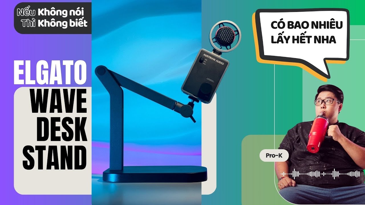 ELGATO Wave Desk Stand - Giá đỡ mic tốt nhất hiện tại - YouTube
