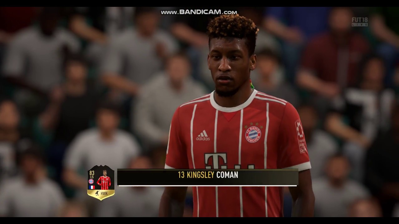 KINGSLEY COMAN GOAL ⚽ FIFA 18 ULTIMATE TEAM FUT - YouTube