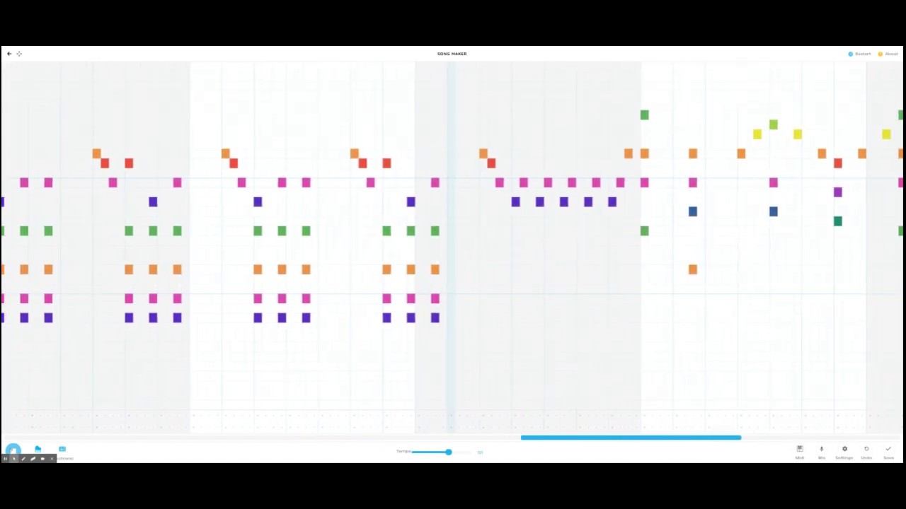 Chrome Music Lab- Giorno's Theme - YouTube