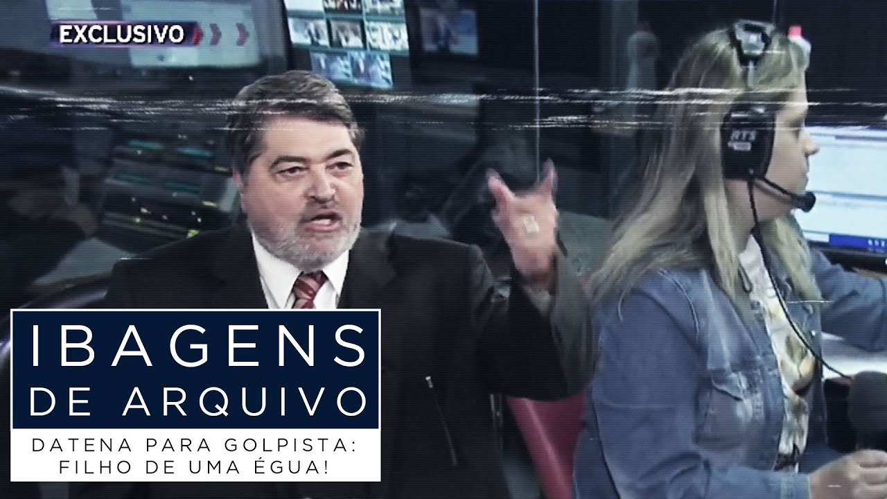 DATENA BATE BOCA COM GOLPISTA: VIGARISTA! | IBAGENS DE ARQUIVO - YouTube