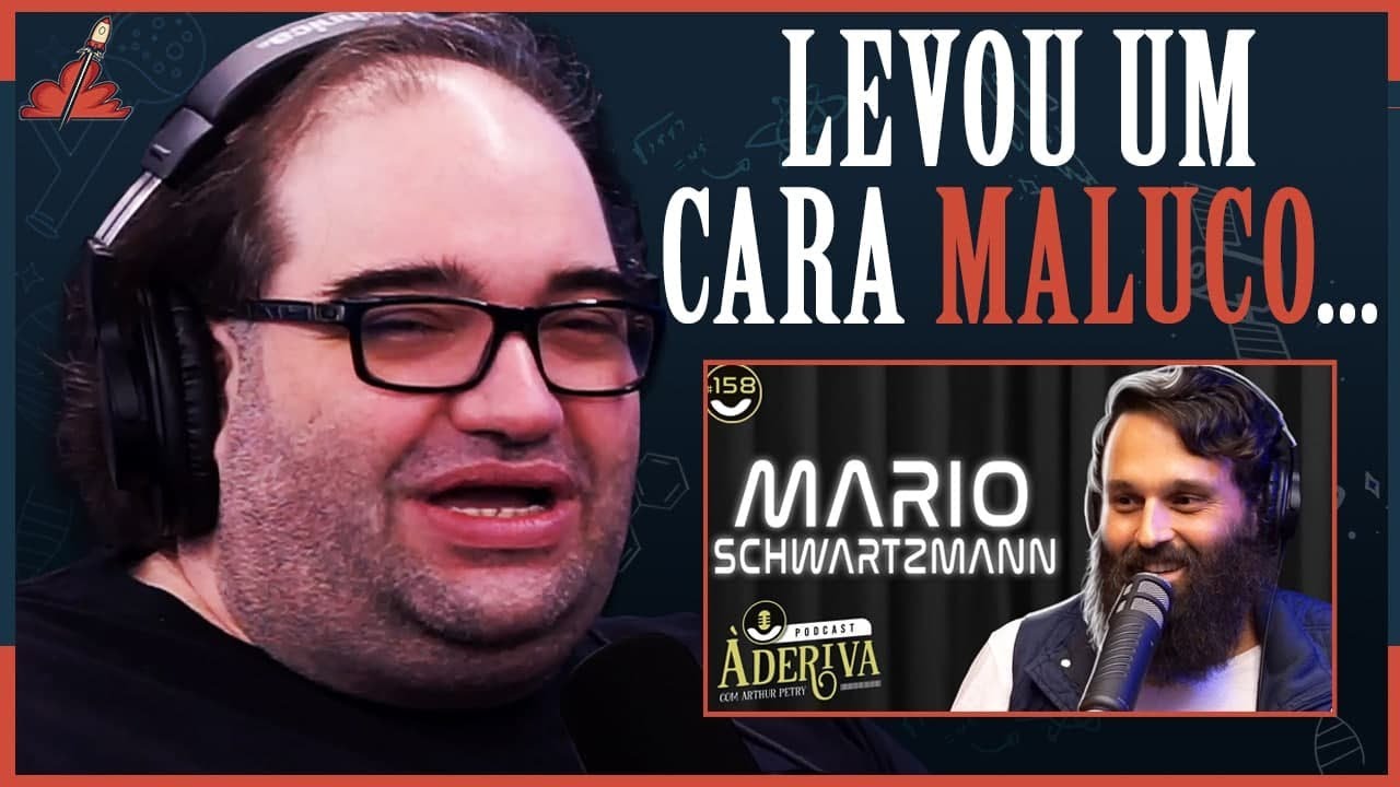 SACANI SOBRE O À DERIVA COM MARIO SCHWARTZMANN | Cortes do Ciência Sem ...