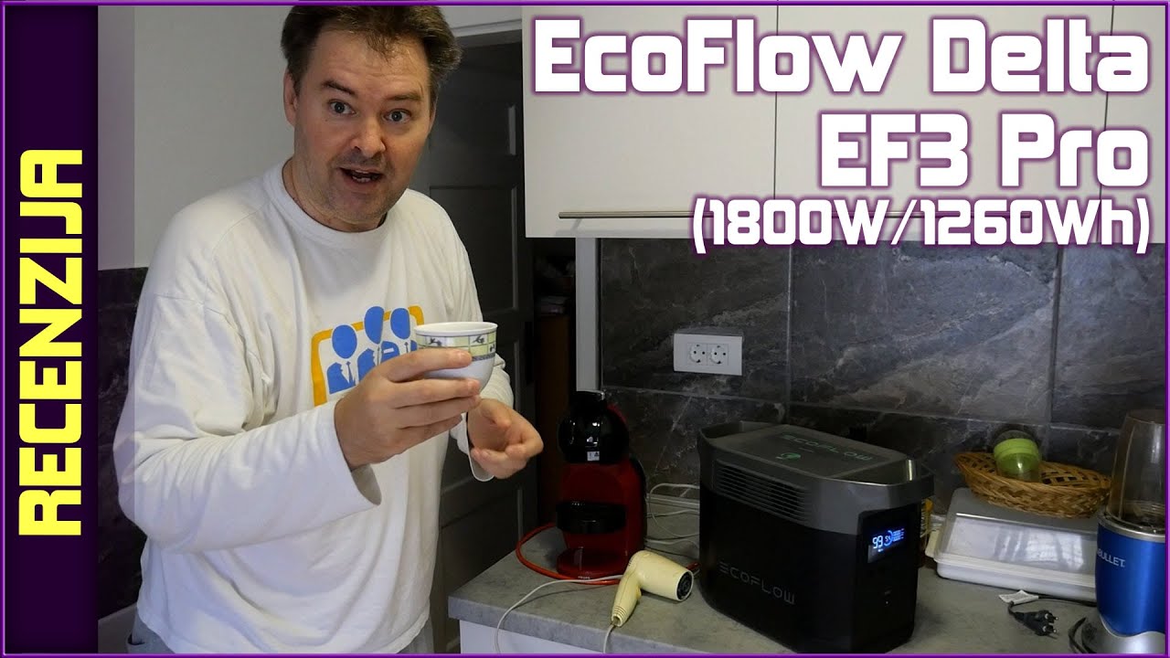 EcoFlow Delta EF3 Pro 1800W recenzija - moćna prijenosna elektrana ...